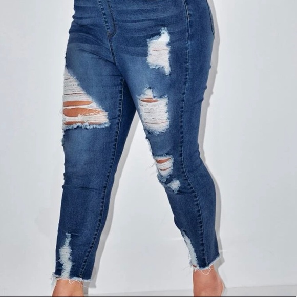 Jeans | Stretch Ripped Jeans | Poshmark